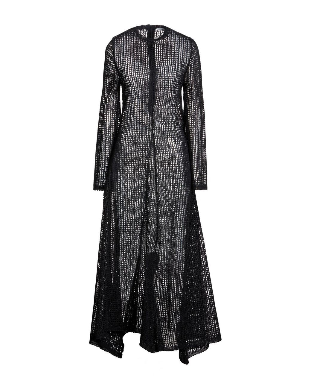 Danward Maxi Dress Linen, Polyurethane, Cotton, Polyester in Black ...
