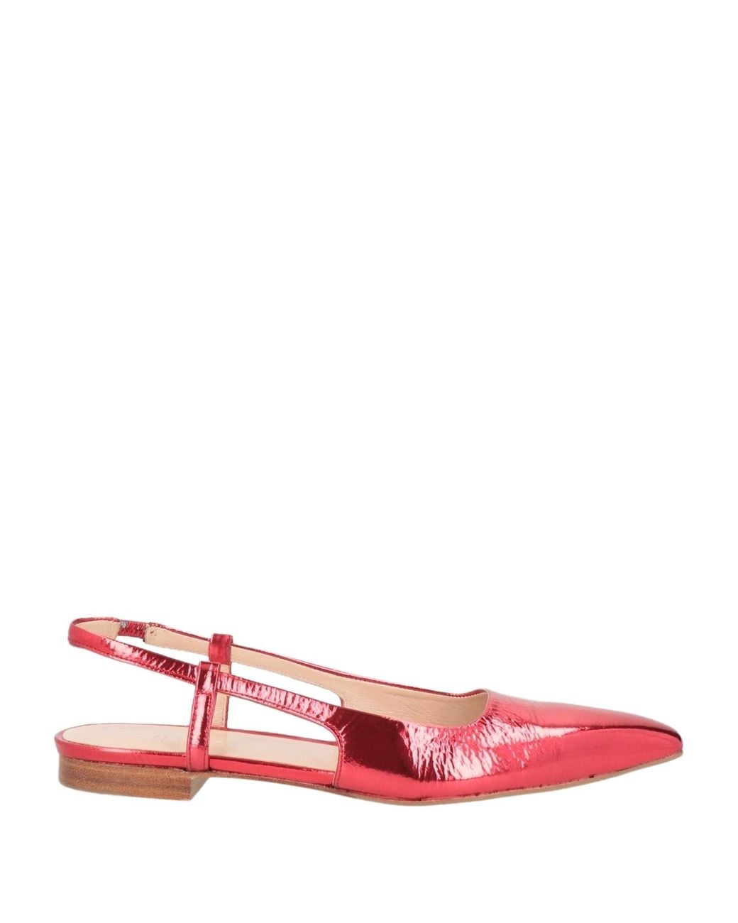 Zinda Ballet Flats Leather in Pink | Lyst