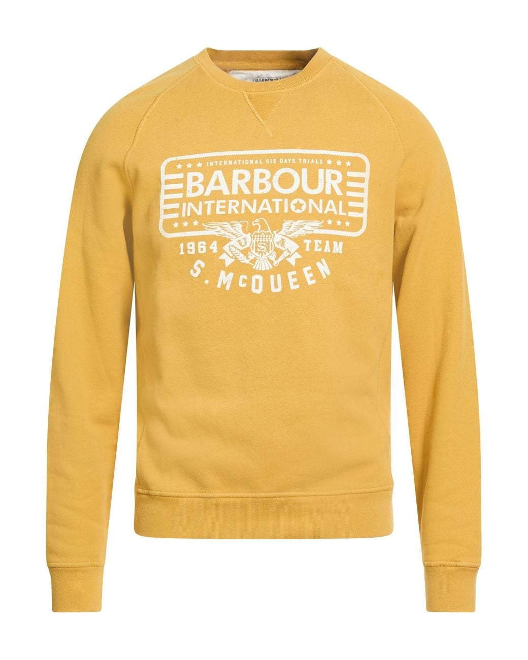 Barbour Sweatshirts in Yellow for Men | Lyst UK