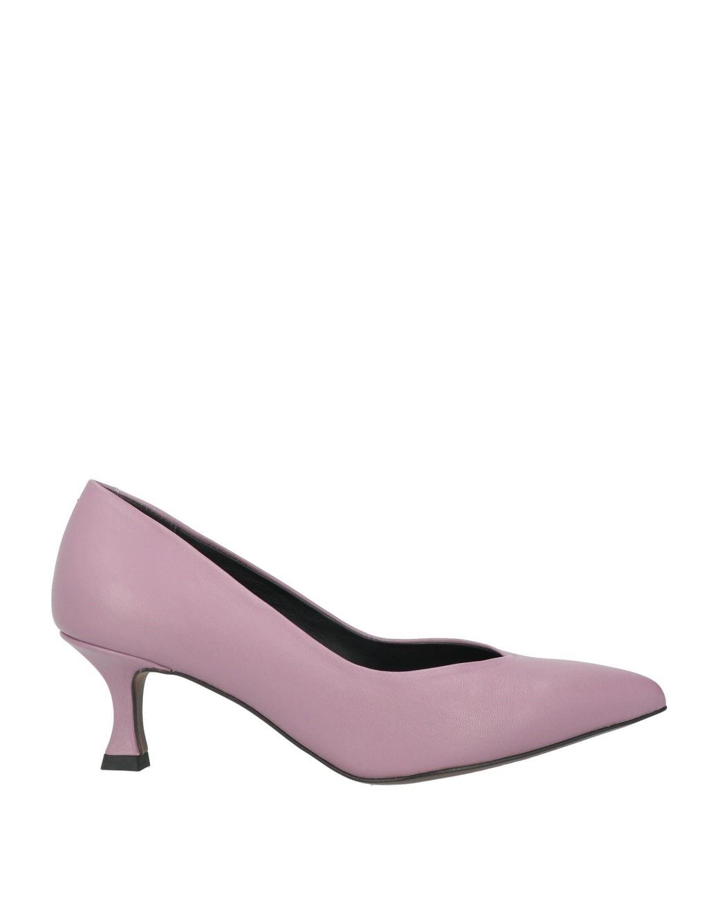 Elena Del Chio Pumps Leather in Pink | Lyst