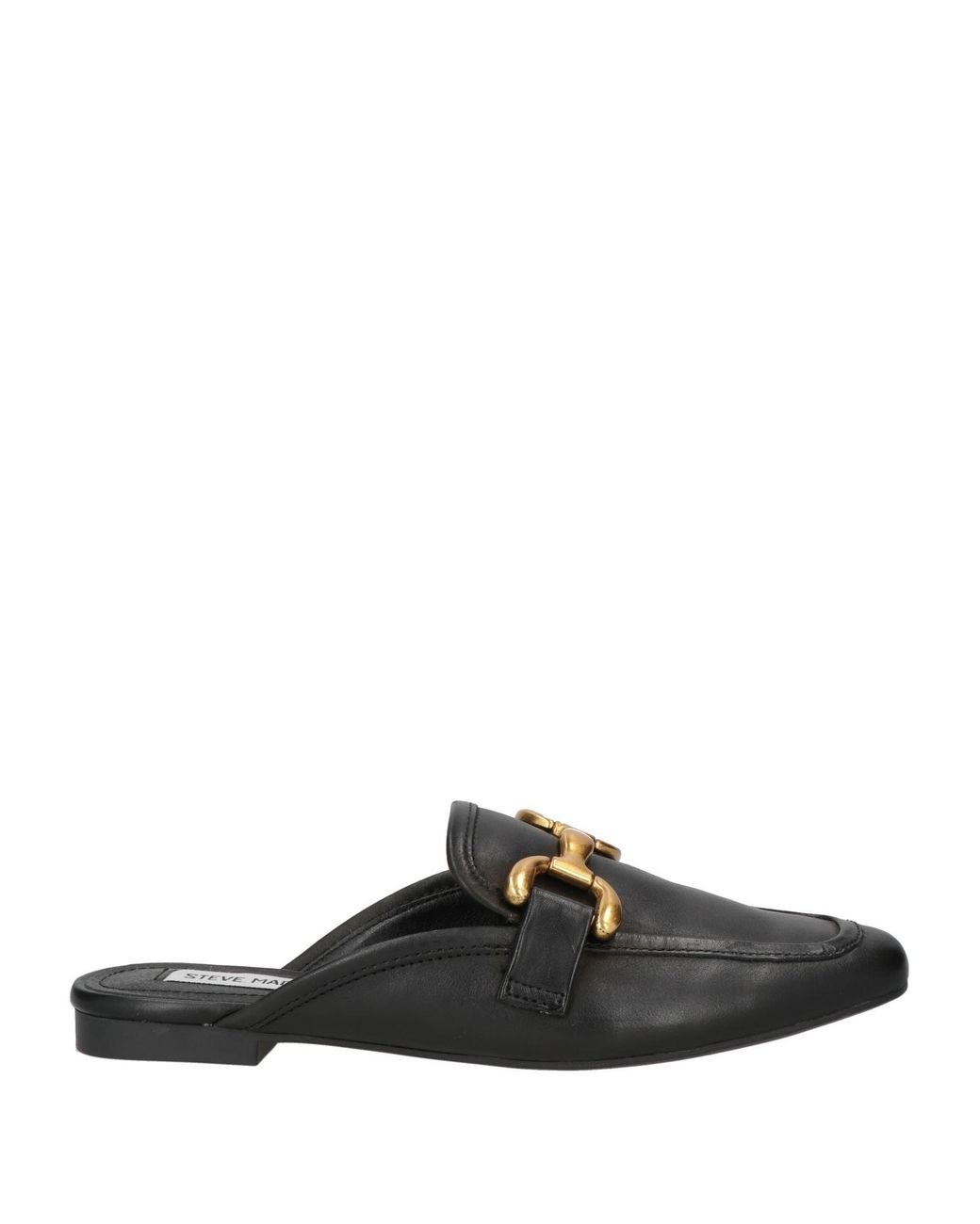 Steve Madden Mules & Clogs Leather in Black | Lyst