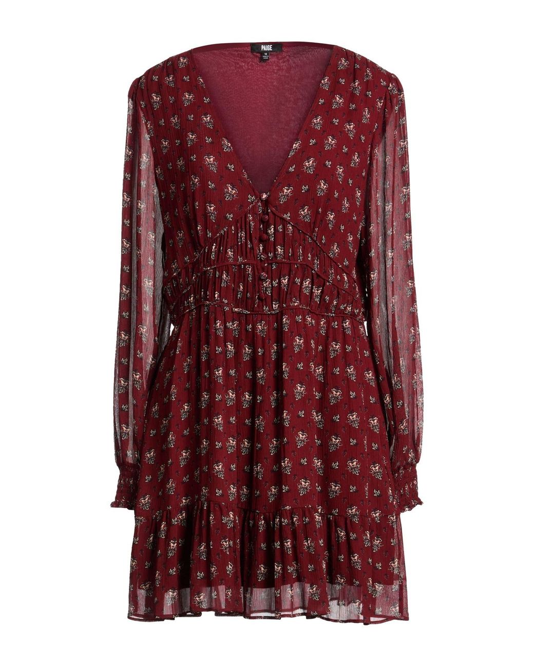 PAIGE Mini Dresses in Purple | Lyst UK