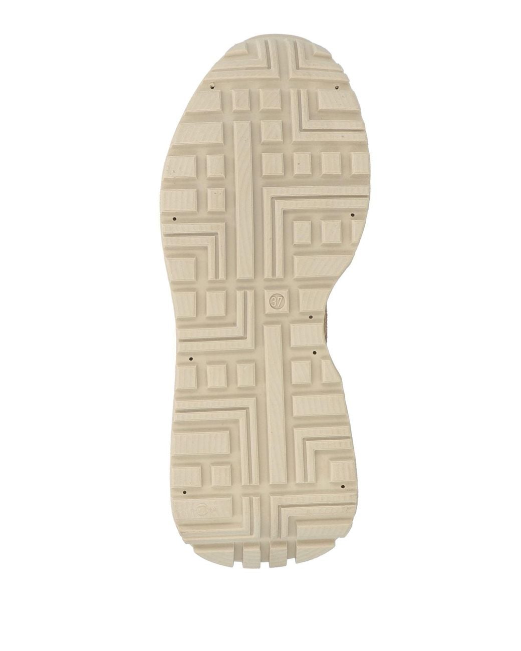 Janet & Janet Sneakers Leather, Textile Fibers in Natural | Lyst