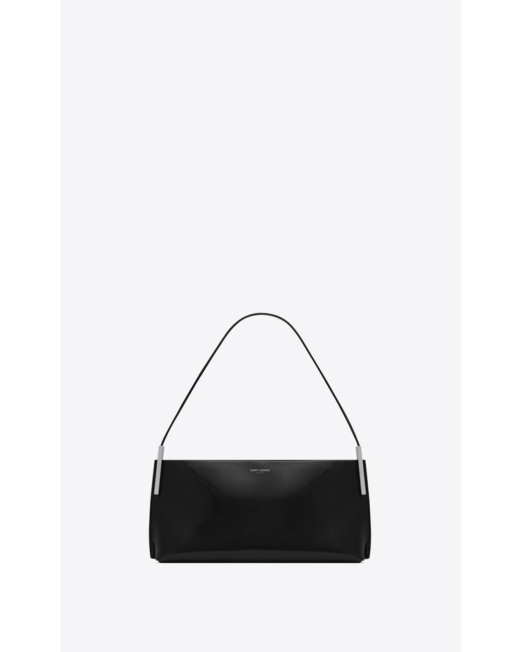 Saint Laurent Suzanne Small In Shiny Leather in White | Lyst UK