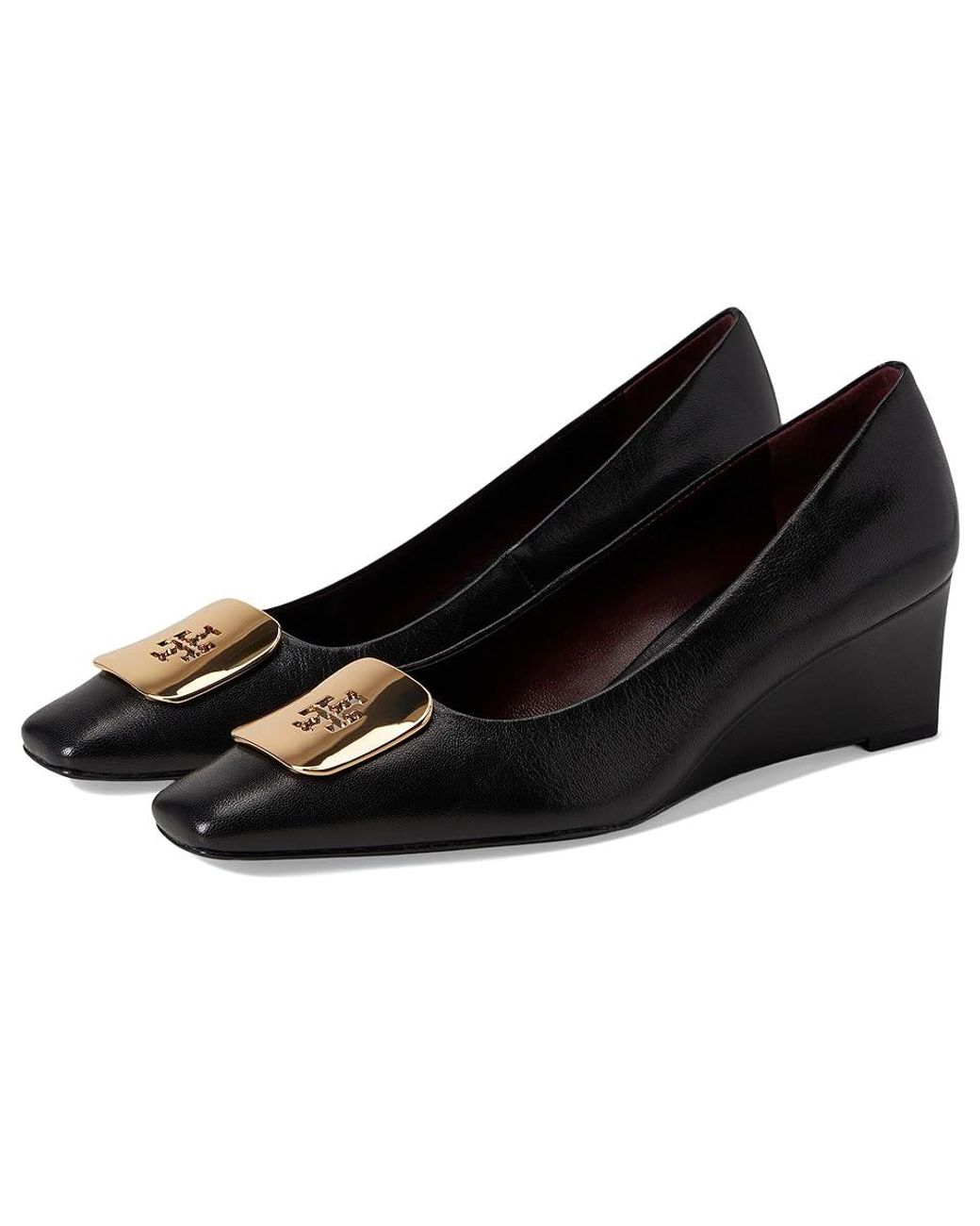 Tory Burch Georgia Wedge 55 Mm (Perfect) High Heels in Black | Lyst