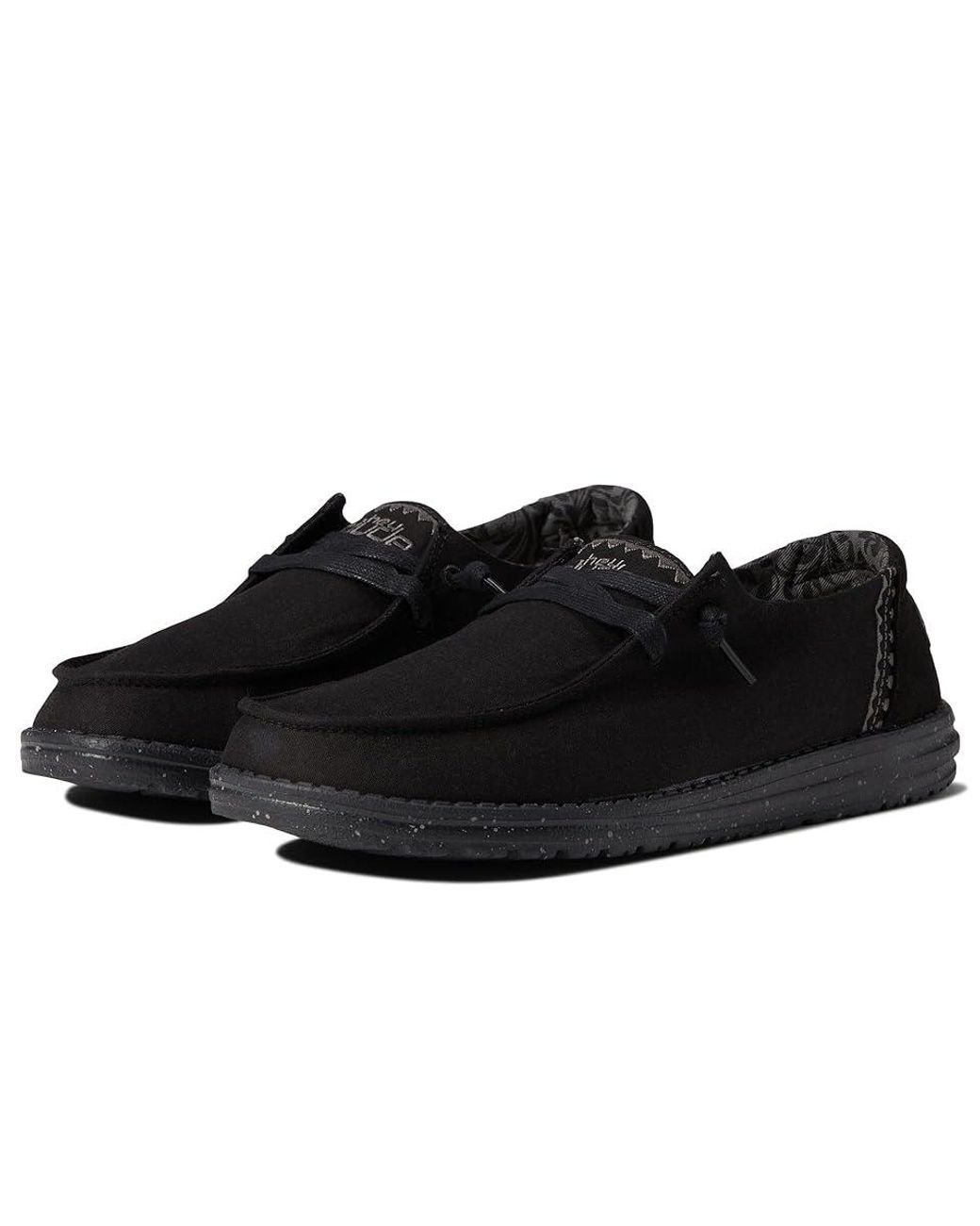 HEYDUDE Wendy Inca Shoes, Textile in Black | Lyst
