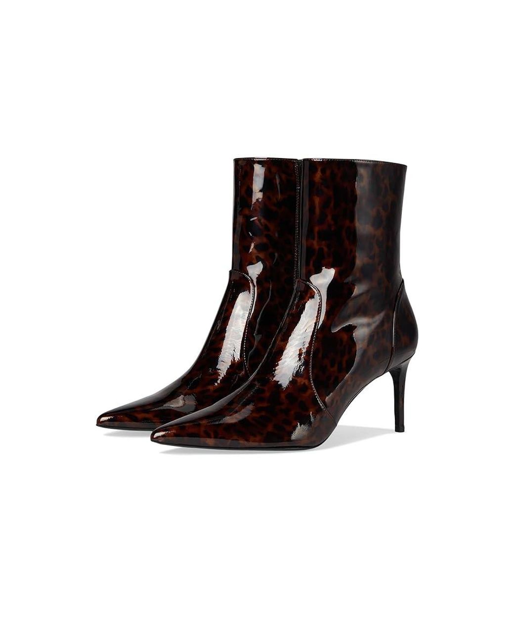 Stuart Weitzman Stuart Power Zip 75 (Dark) Boots in Black | Lyst