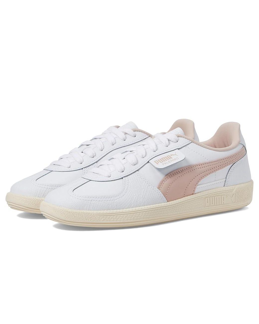 PUMA Palermo Formstrip Shoes /Sugared Almond 9 B in White | Lyst