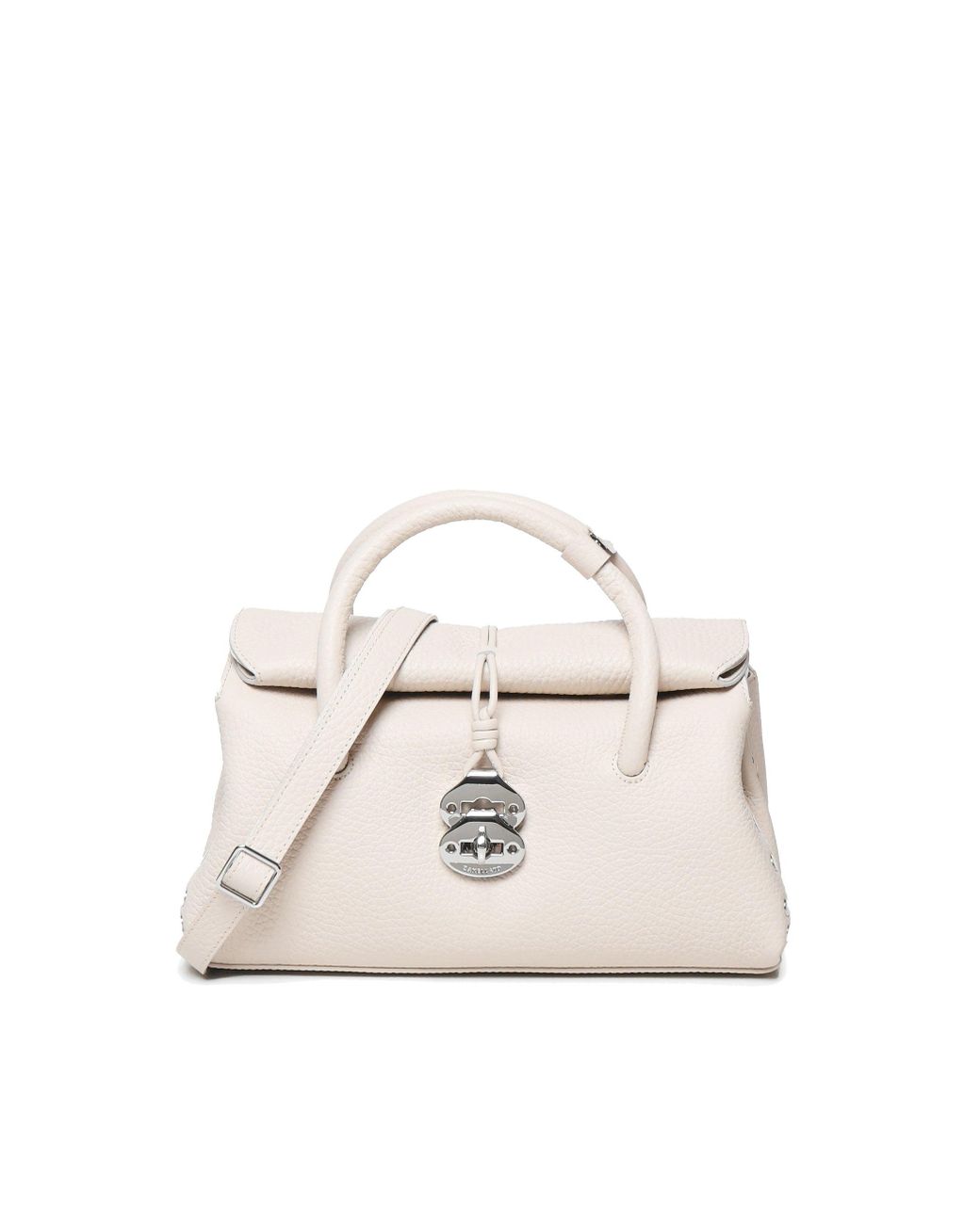 Zanellato Alabaster Cowskin Tote Bag in Natural | Lyst