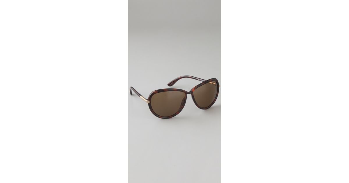 Tom Ford Sabrina Sunglasses In Black Lyst