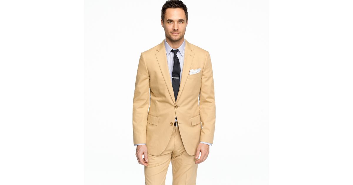 J.Crew Aldridge Three-button Suit Jacket with Center Vent in Italian ...