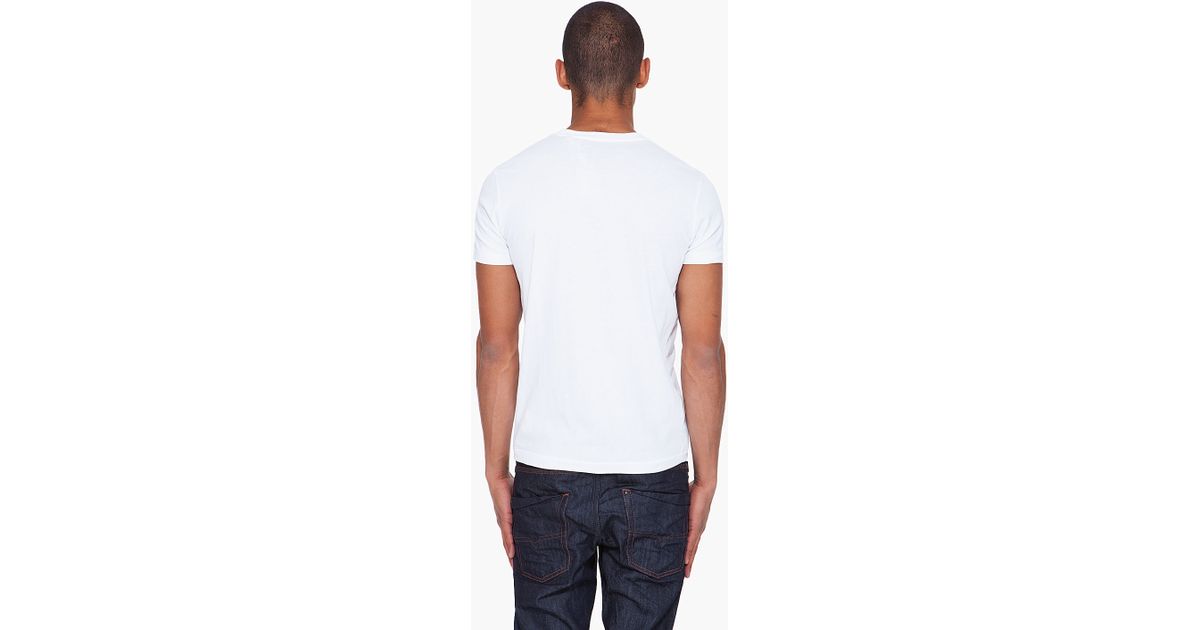 DIESEL Die For Success T-shirt in White for Men | Lyst