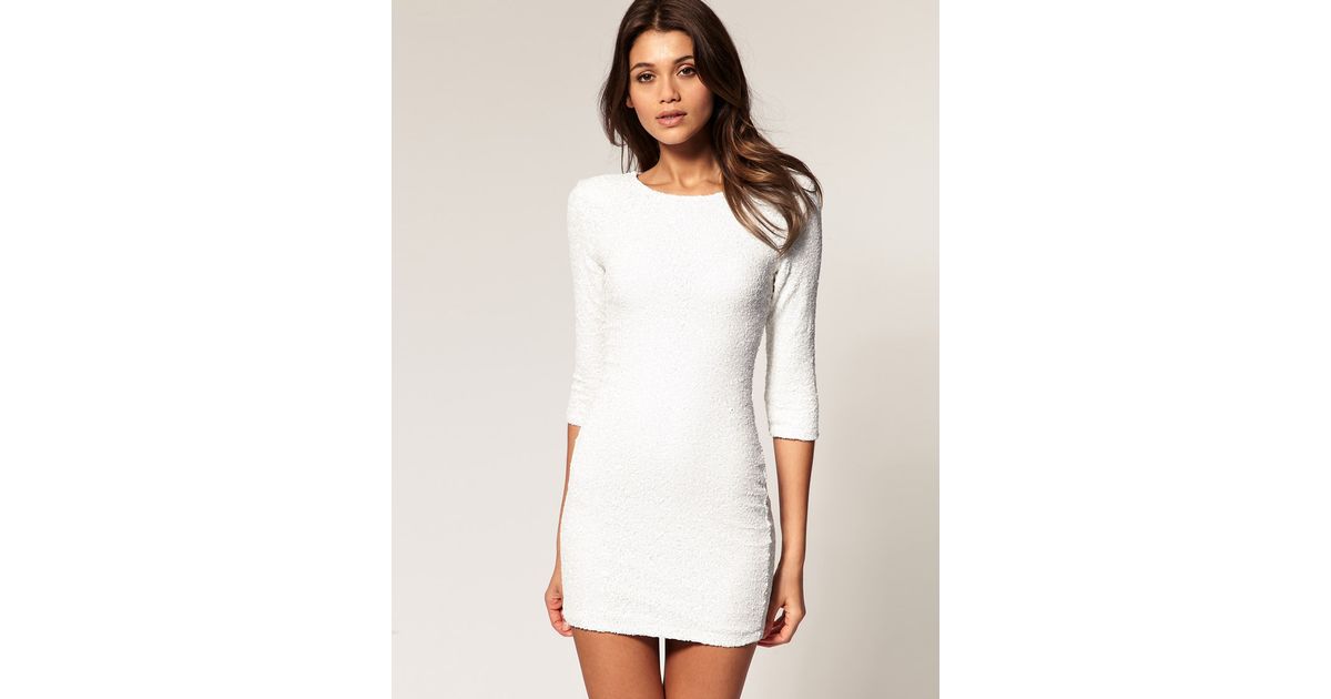 Tfnc sequin dress with long sleeves – mock up design Fashion trends for ...