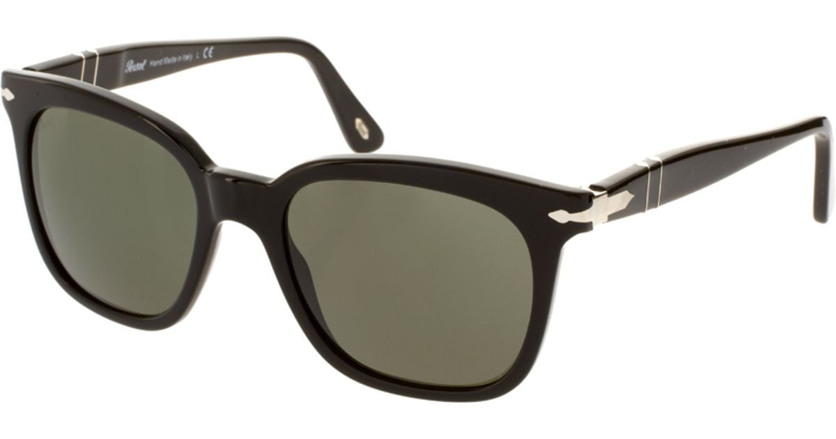 Persol Persol Wayfarer Sunglasses in Black for Men | Lyst