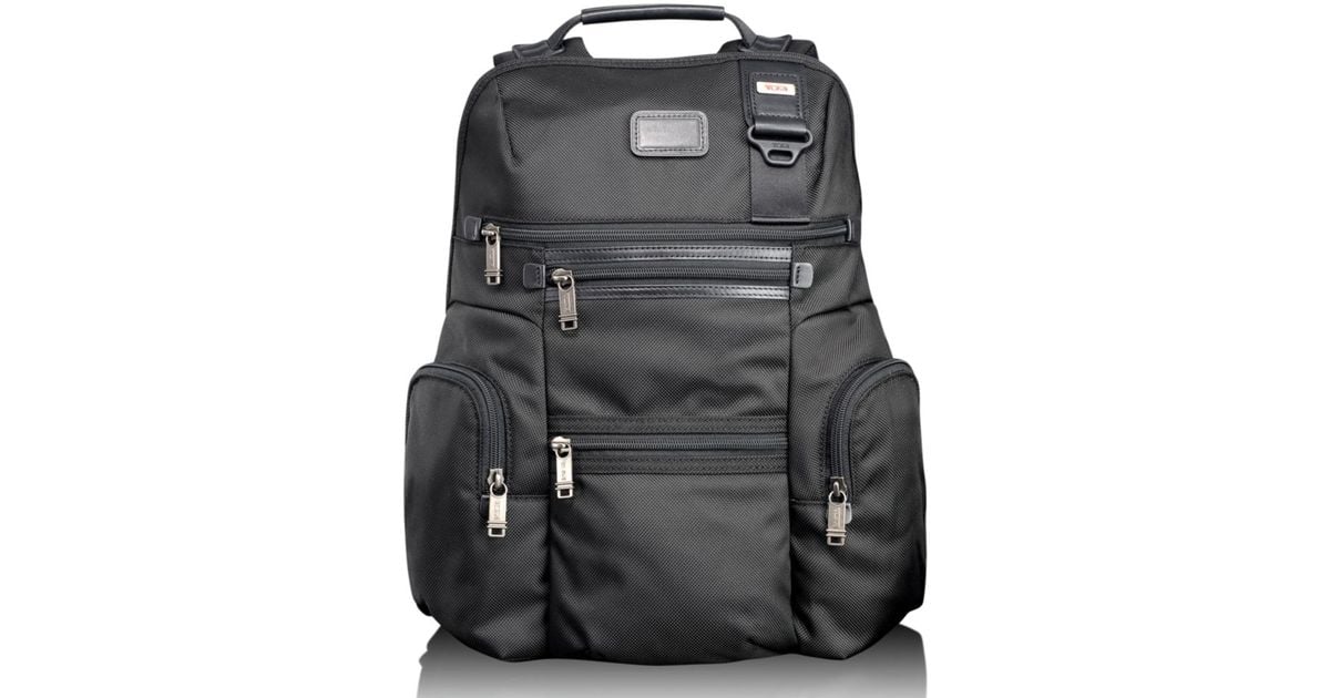 Tumi Alpha Bravo Knox Backpack in Black for Men | Lyst