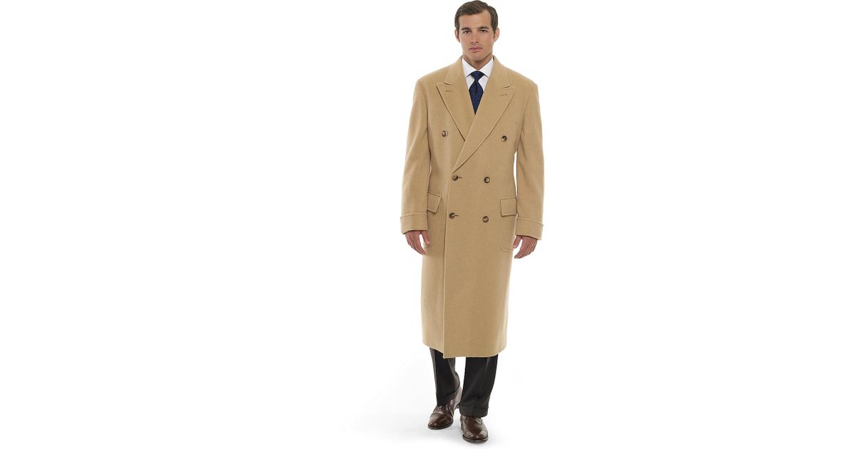 Brooks Brothers Camel Hair Double Breasted Polo Overcoat in Natural for ... Brooks Brothers Camel Hair Double Breasted Polo Overcoat in Natural for ...