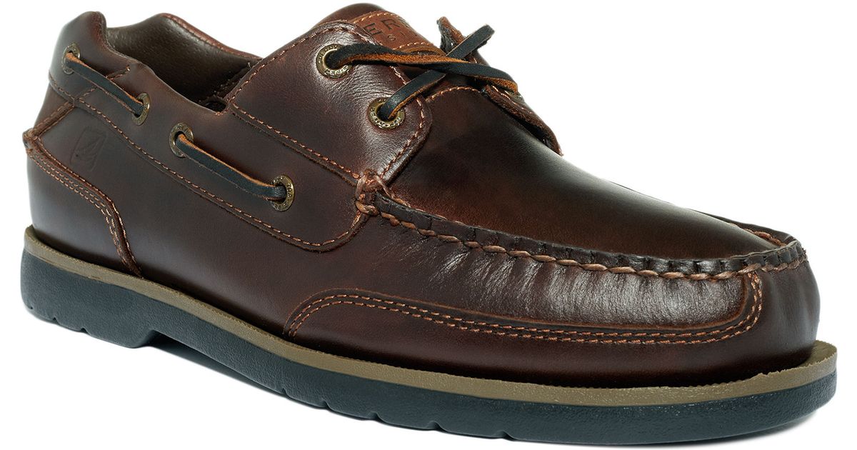 Sperry Top-Sider Men's Stingray Boat Shoes in Brown for Men | Lyst