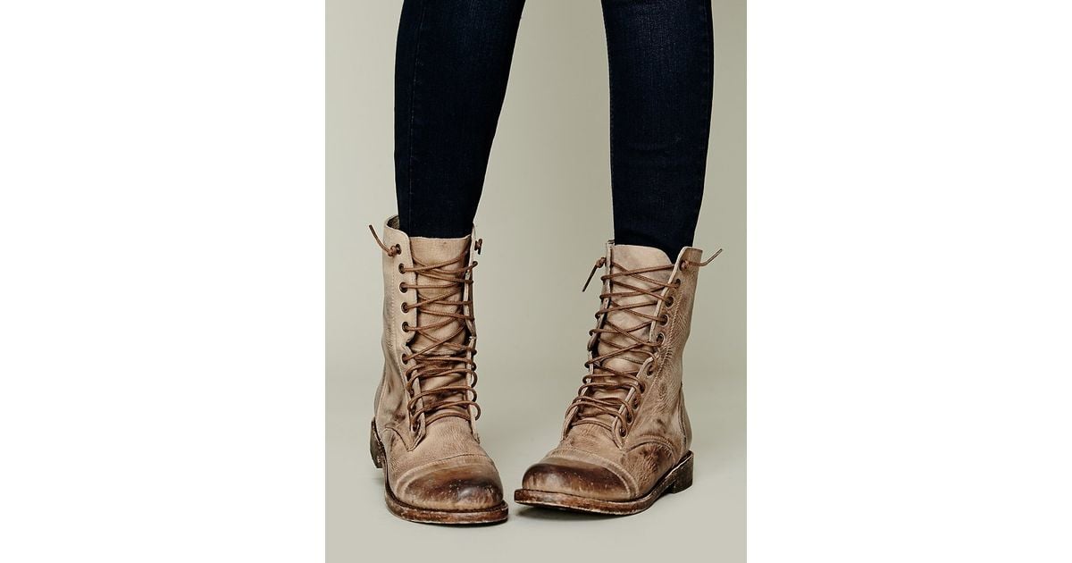 Freebird by Steven Fletch Lace Up Boot in Brown | Lyst