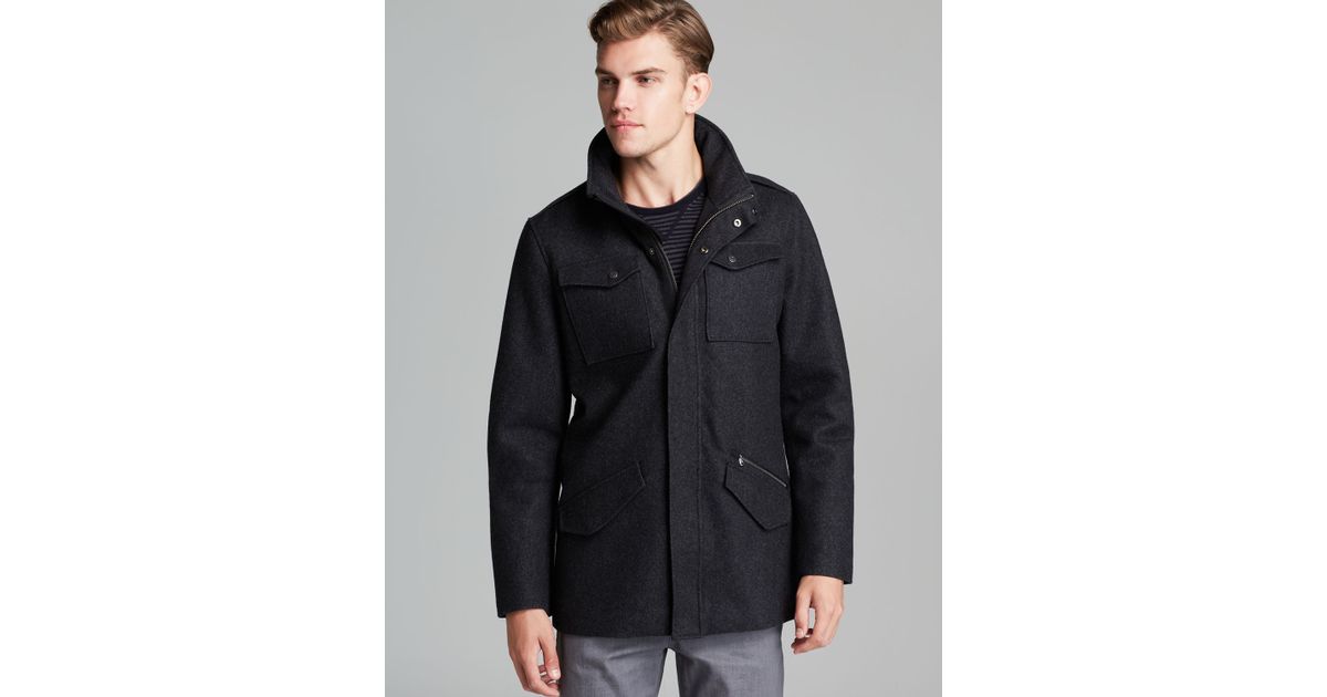 Victorinox Highlander Wool Jacket in Black for Men | Lyst