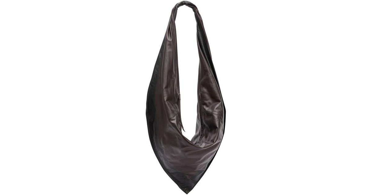 Lemaire Scarf Bag in Black | Lyst