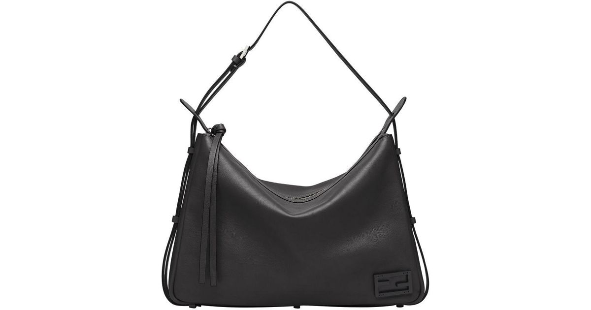 Fendi Simply Large Bag in Black | Lyst