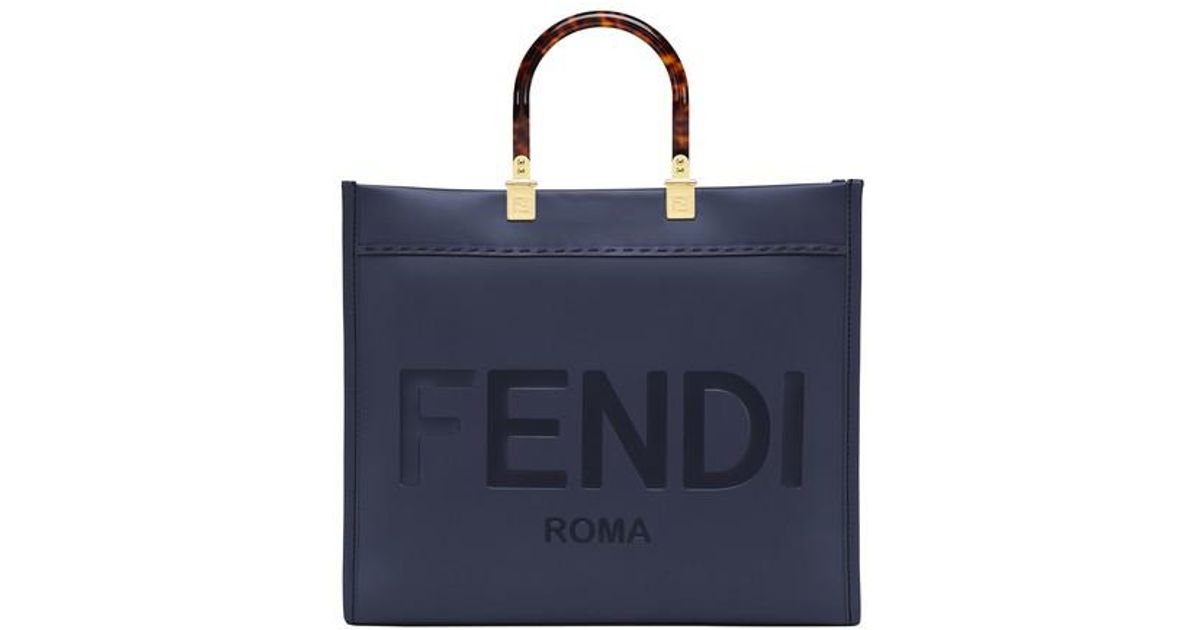 Fendi Sunshine Medium in Blue | Lyst