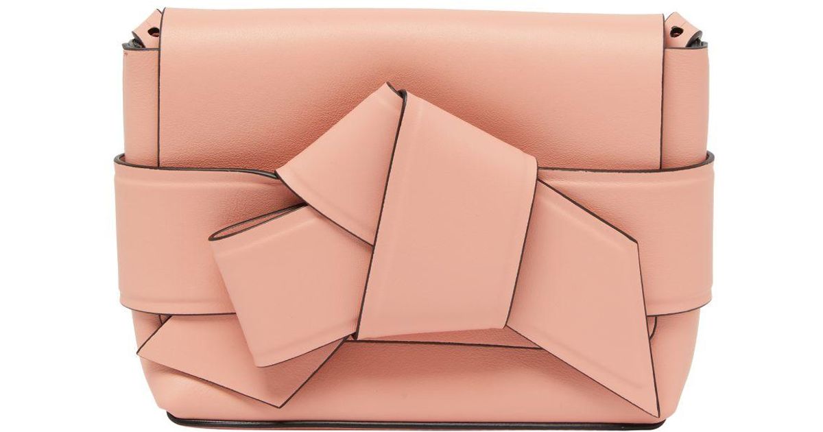Acne Studios Musubi Mini Crossbody Bag in Pink | Lyst