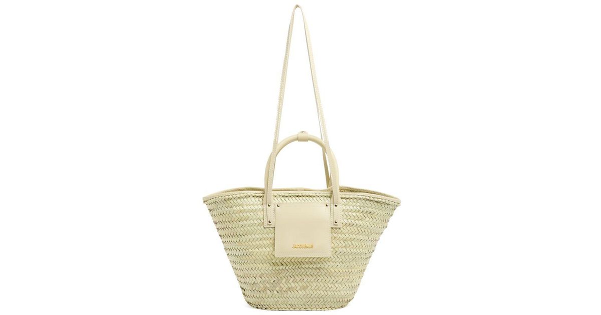 Jacquemus The Panier Soli Bucket Bag in Metallic | Lyst