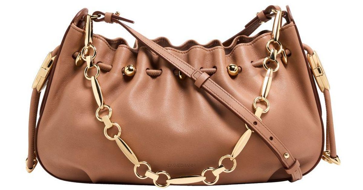 Zimmermann Halcyon Bag in Brown | Lyst