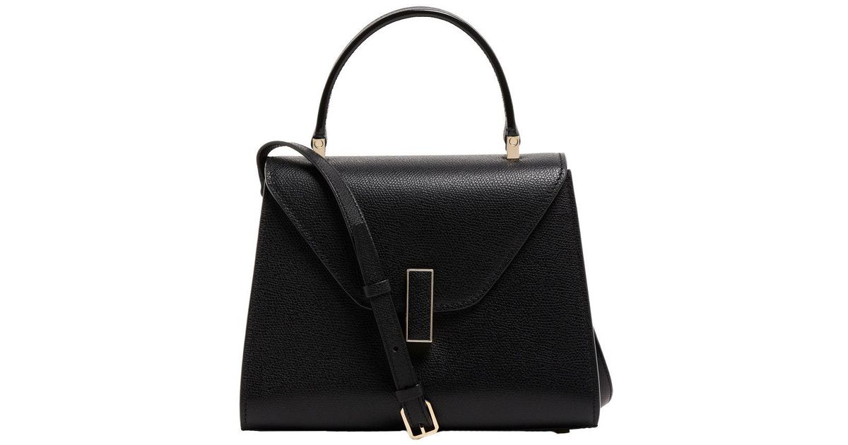 Valextra Iside Mini Bag in Black | Lyst