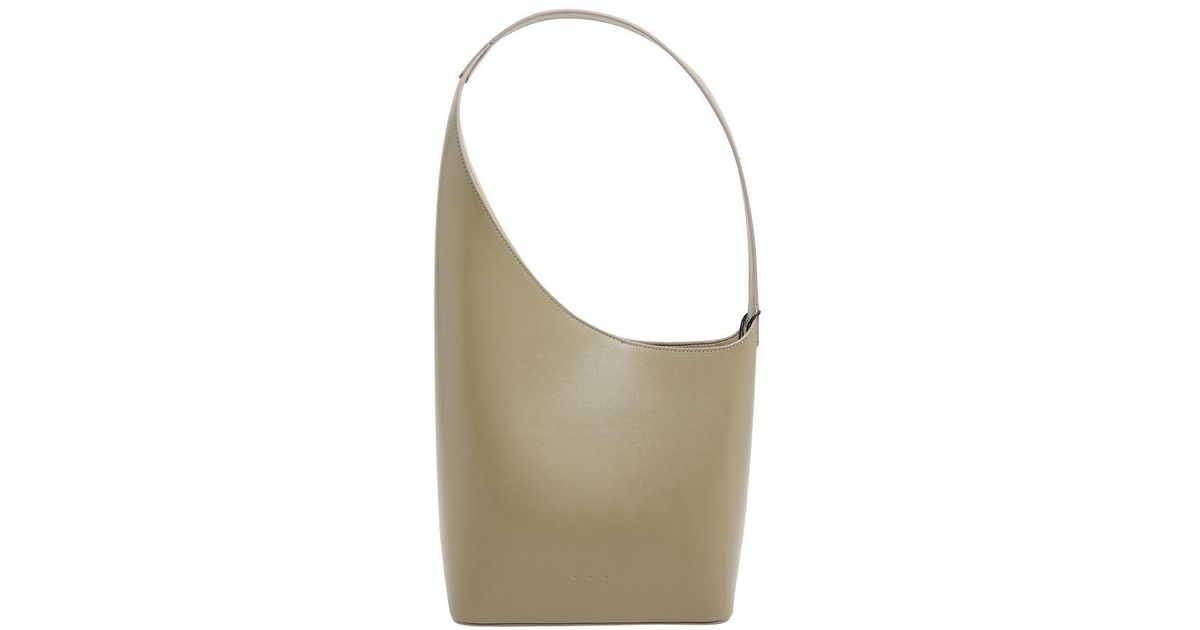 Aesther Ekme Demi Lune Shoulder Bag in Gray | Lyst