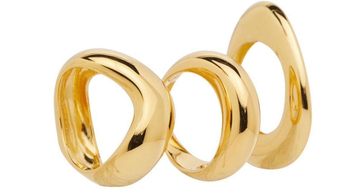 Completedworks Post-Capital Rings in Metallic | Lyst