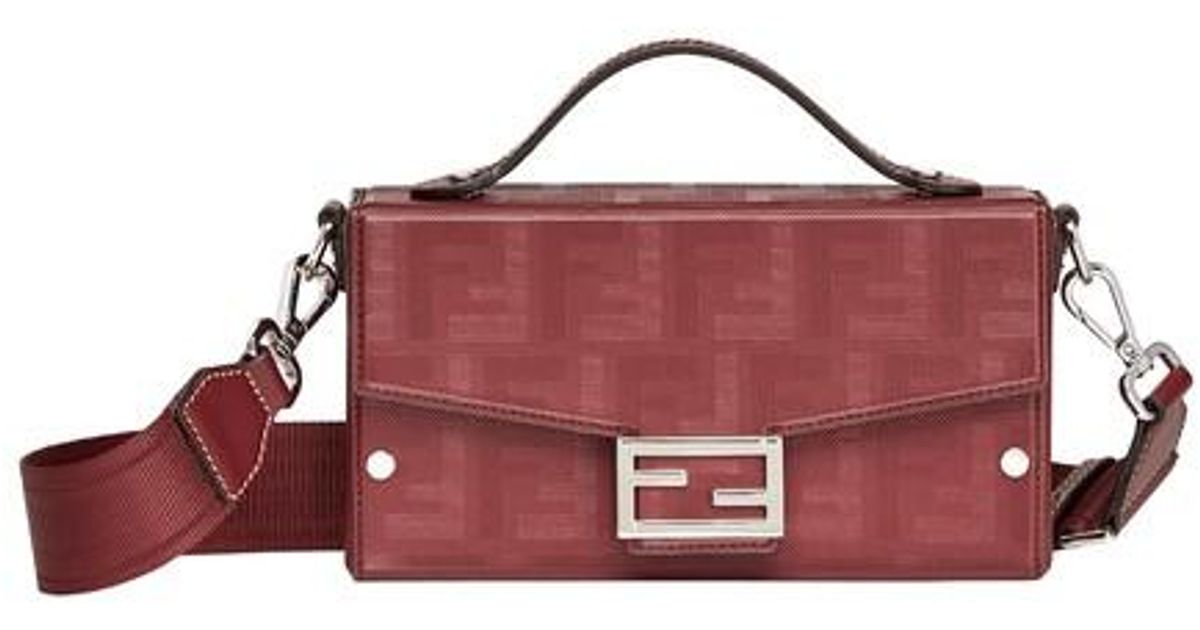 Fendi Leather Baguette Soft Trunk for Men | Lyst