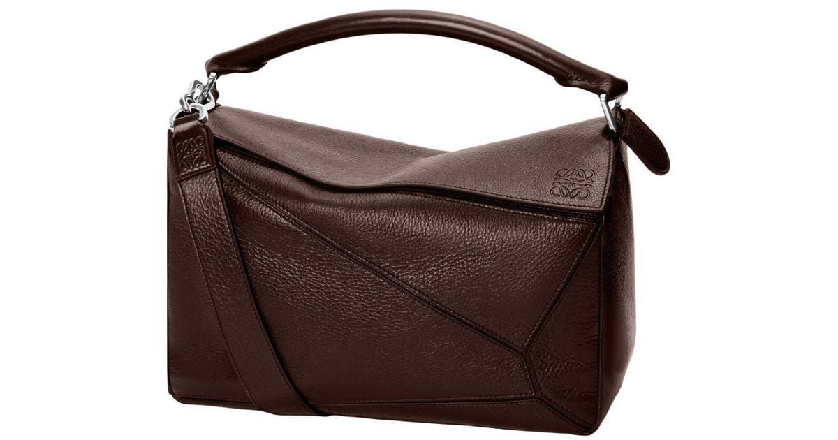 Loewe Large Puzzle Bag in Brown for Men | Lyst