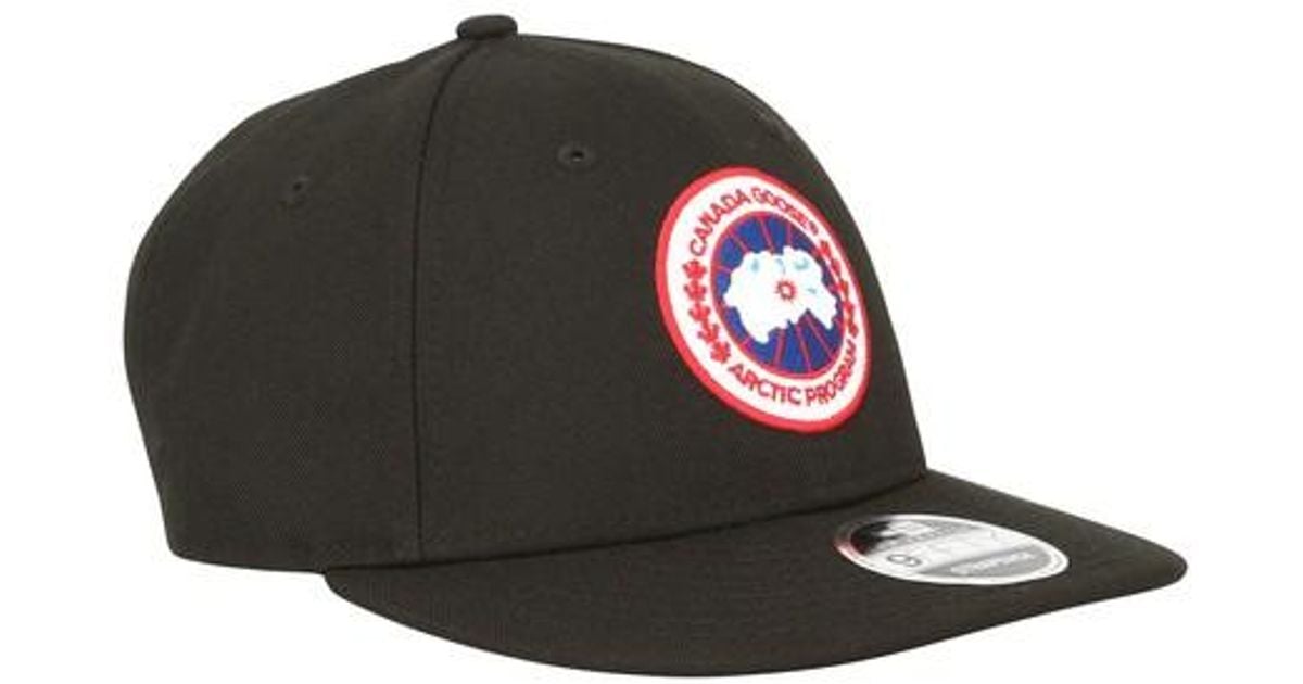 Canada Goose New Era 9fifty Cotton Baseball Cap in Black for Men - Save ...