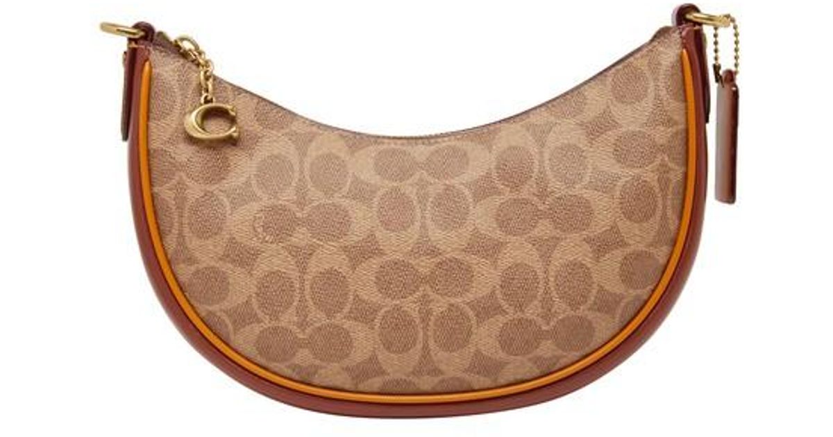 COACH Mira Shoulder Bag In Signature Canvas in White | Lyst Canada