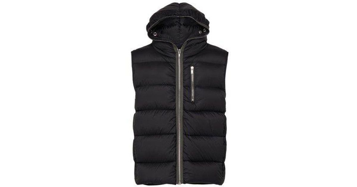 Rick Owens Gimp Puffer Jacket In Black For Men Lyst