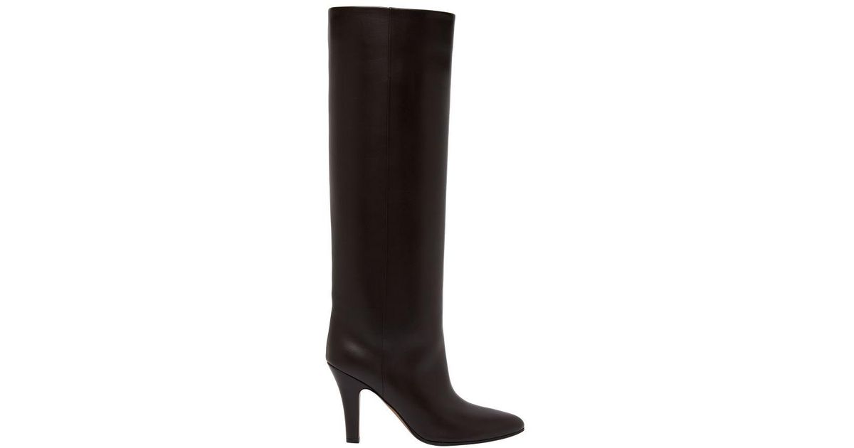 The Row Prudens Boots in Brown | Lyst
