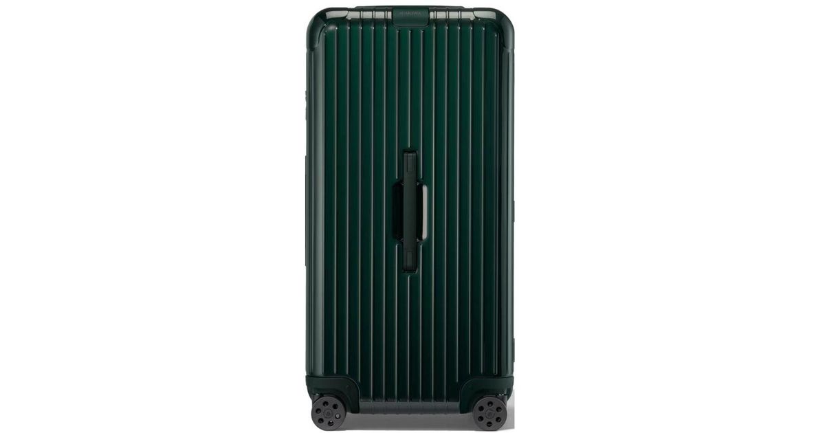 RIMOWA Essential Trunk Plus Luggage in Green | Lyst
