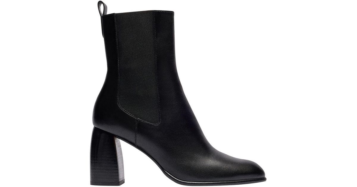 Ba&sh Clayton Chelsea Boots in Black | Lyst