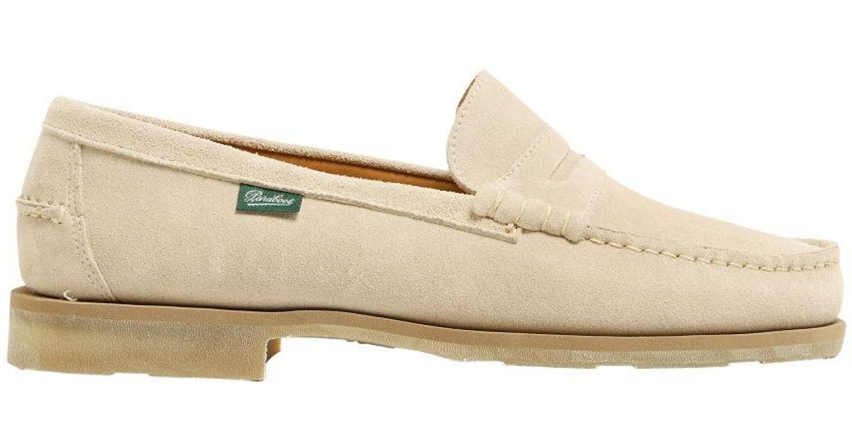 Paraboot Coraux Loafers in Natural | Lyst