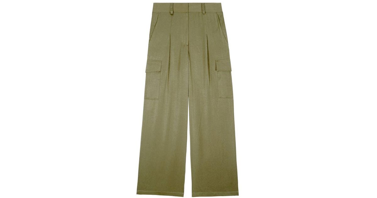 Ba&sh Cary Pants in Green | Lyst