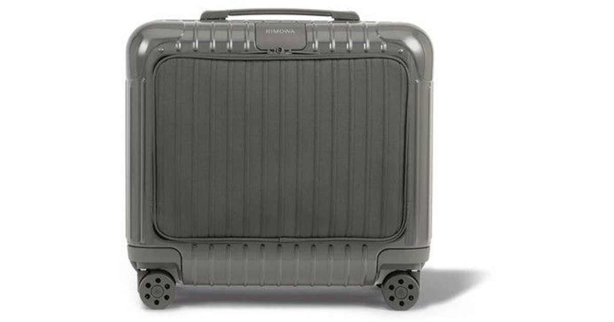 RIMOWA Essential Sleeve Compact Convertible Wheeled Briefcase in Gray ...