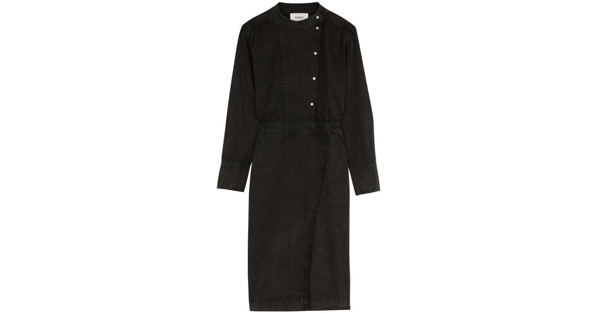 Ba&sh Bakie Dress in Black | Lyst