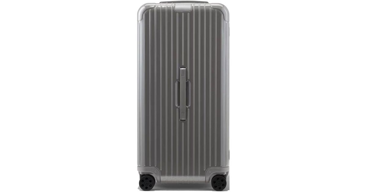 RIMOWA Essential Trunk Plus Luggage in Gray | Lyst