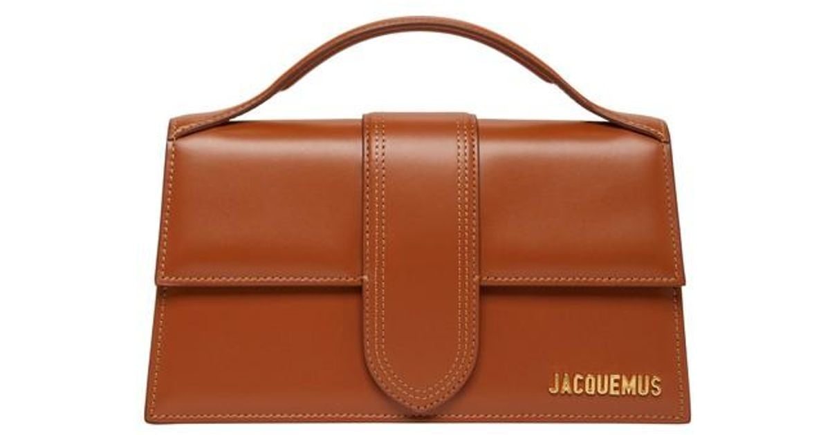 Jacquemus Leather Le Grand Bambino Bag in Light_brown (Brown) | Lyst ...