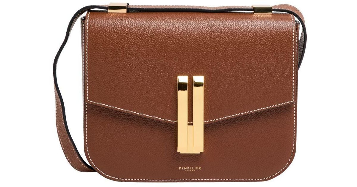 DeMellier London Vancouver Shoulder Bag in Brown | Lyst