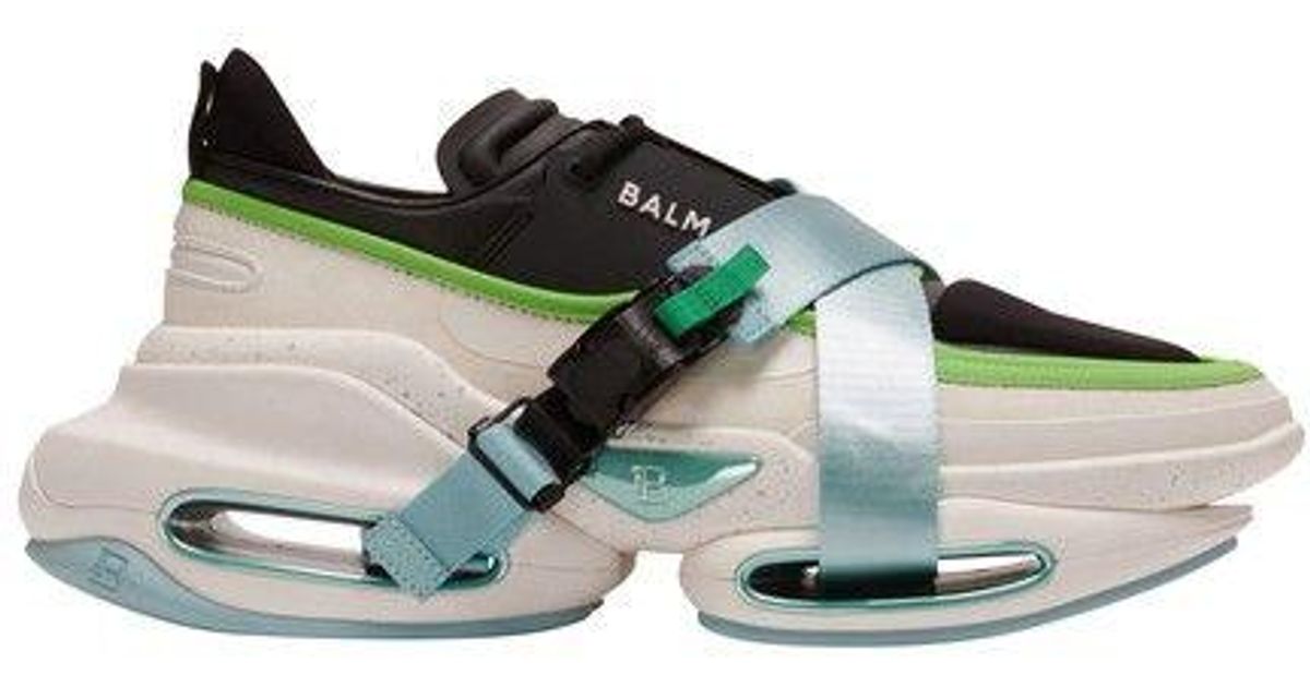 Balmain B-bold Low-top Sneakers for Men | Lyst