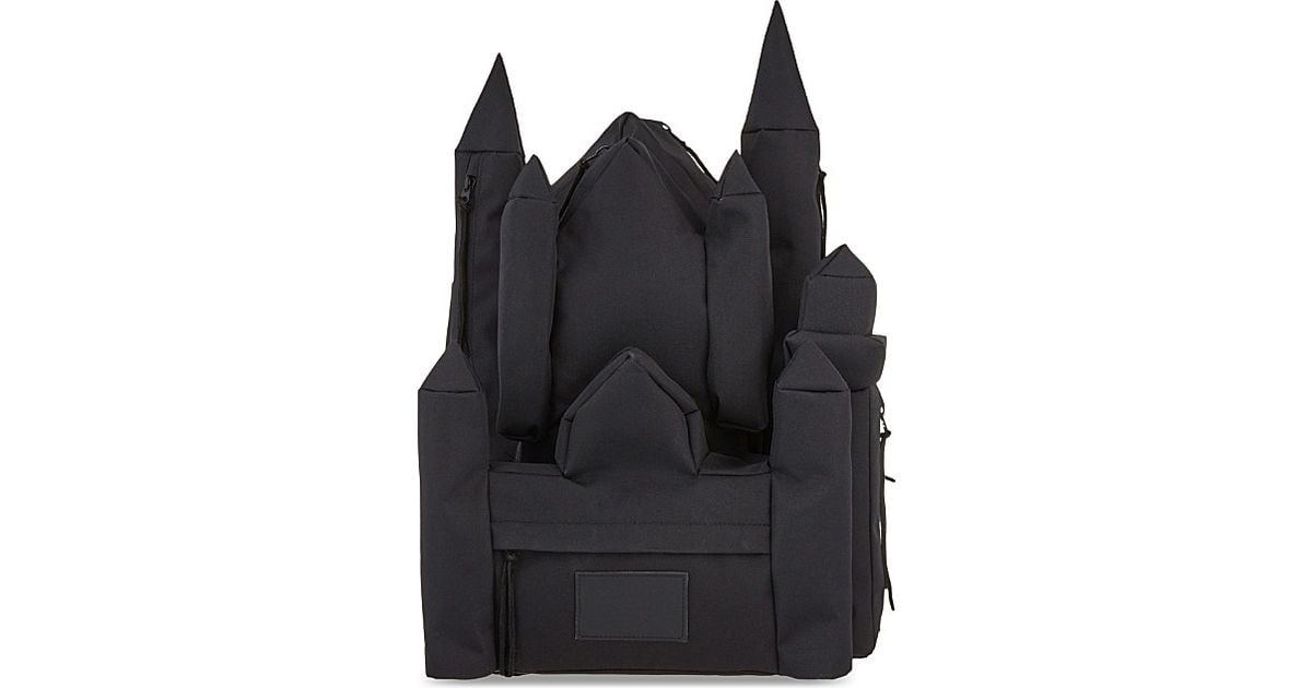 Undercover Castle Backpack in Black | Lyst UK
