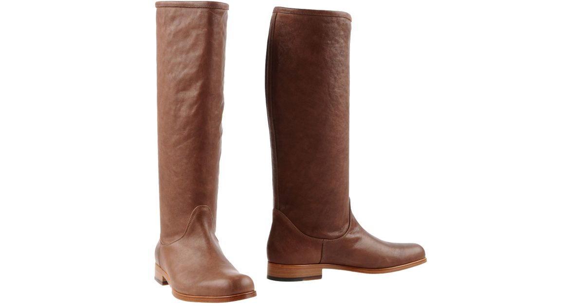 Studio Pollini Boots in Brown - Lyst